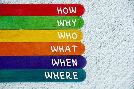 谁 什么 何时 为什么 何地 如何高清图片下载 正版图片320843251 摄图网