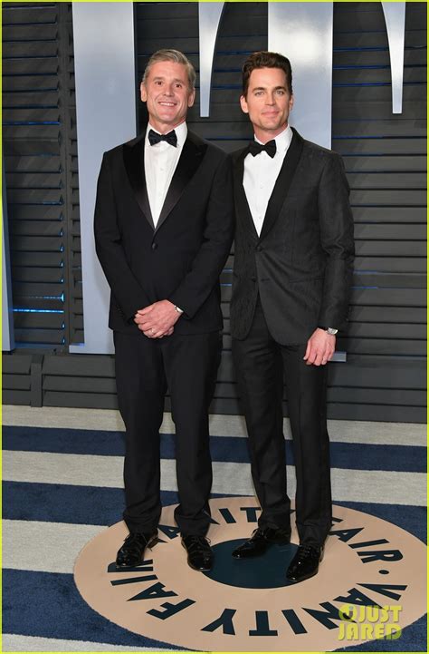 Matt Bomer And Husband Simon Halls Suit Up For Vanity Fairs Oscars Party
