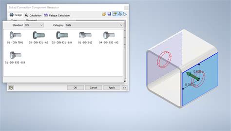 Bolted Connection Missing Parts Inventor 2021 Autodesk Community