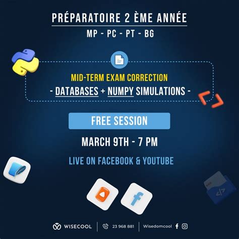 Join Us For A Live Session On Mid Term Exam Questions 🤔 ️ Wisecool
