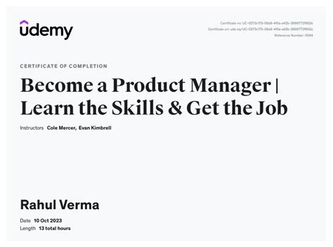 Rahul Verma On Linkedin Productmanagement Udemy Continuouslearning