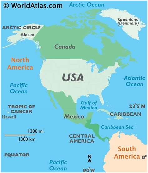 United States Map World Atlas