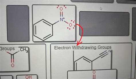 Solved Why Does This One Belongs To Electron Drawing Group Chegg Com