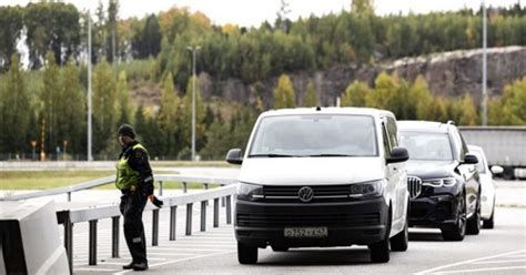 Finland Russia Border Crossing