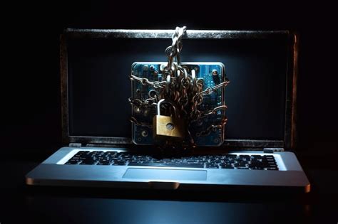 Premium Ai Image Protection Of Personal Data Cybercrime Strong Password Generative Ai