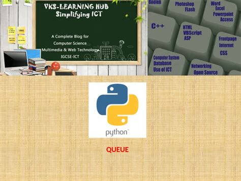 Understanding Queue In Python Using List 2019pptx