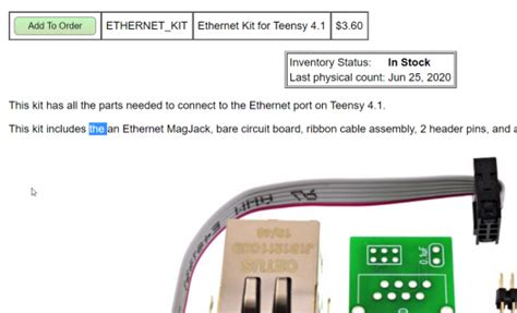 Teensy 4 1 To Magjack Wiring Schematic Wanted Teensy Forum