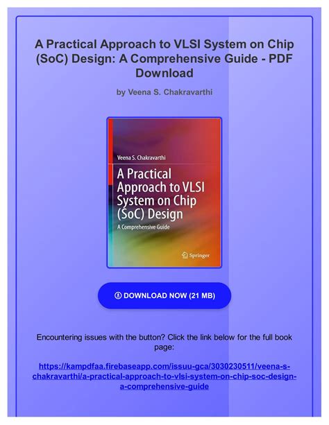 Pdf Ebook A Practical Approach To Vlsi System On Chip Soc Design A Comprehensive Guide By