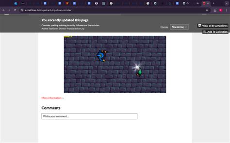 wizard top down shooter by aznairlines