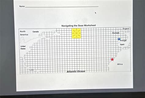 Name Navigating The Seas Worksheet