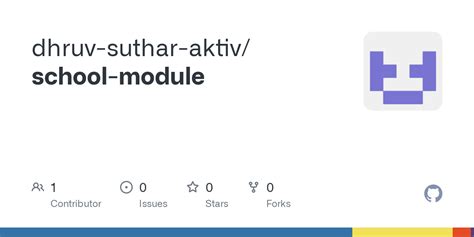 Github Dhruv Suthar Aktivschool Module