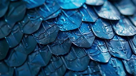 A Detailed Shot Of A Dark Blue Foil Displaying A Unique Texture Resembling Tiny Scales Giving