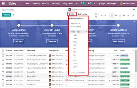 How Can Create Sales Quotations In Odoo 14 Sales Module