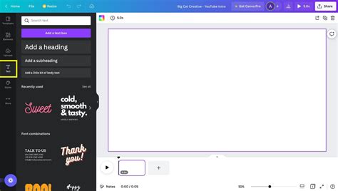 how to create an animated intro for your youtube videos in canva easy