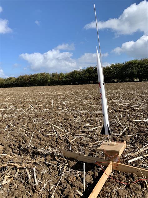 First Rocket Designed In Matlab Openrocket R Rocketry