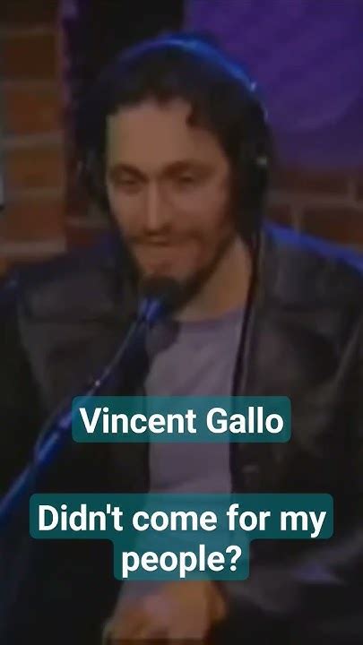 Vincent Gallo A Troll B4 His Time Fatbastards Funny Youtube