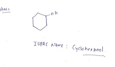 [solved] What Is The Iupac Name For The Compound Shown Oh Iupac Name Course Hero