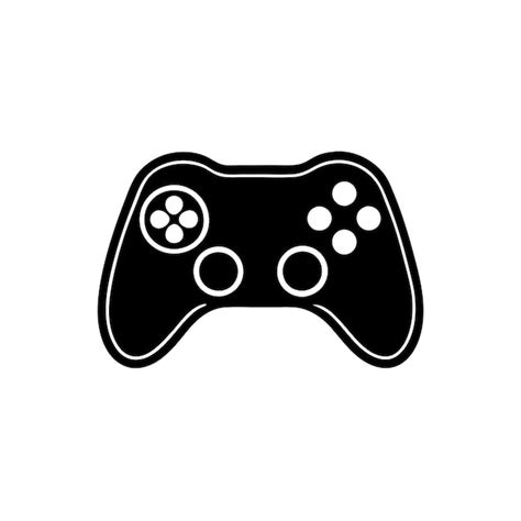 A Black And White Game Controller With A White Button On The Bottom
