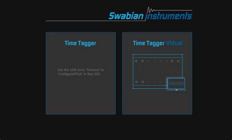Connecting Time Tagger Via Usb Port Swabian Instruments