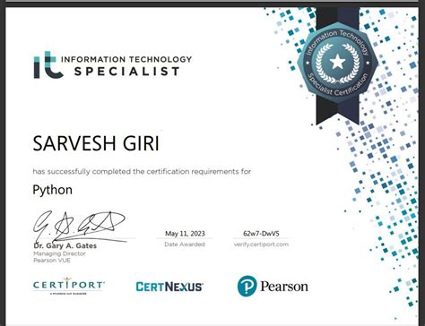 Sarvesh Giri On Linkedin Itspecialist Python Rajesh Pavan