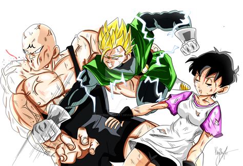 Gohan Drops Spopovich By Keynoroyal On Deviantart