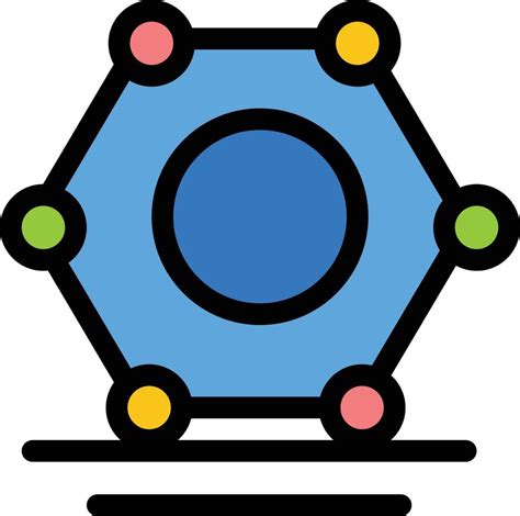 Digital Network Super Connected Flat Color Icon Vector Icon Banner