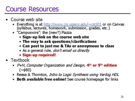Cis 371 Computer Architecture Unit 1 Introduction Slides