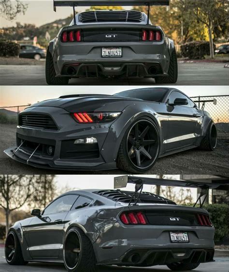 Ford Mustang Rear End Views