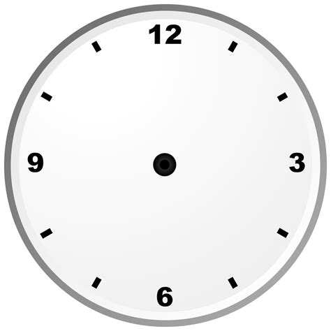 Clock Face Printables