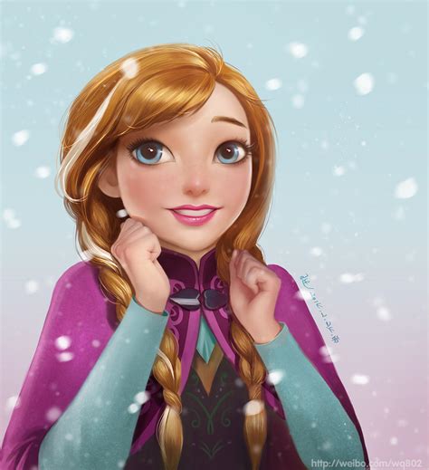 Frozen Anna By Xiaohuangguasisi On Deviantart
