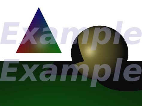 Csci 420 Programming Assignment 3 Ray Tracing