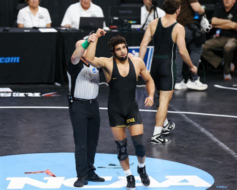 Iowa Wrestling In Sixth Place After Session I Of 2024 25 Ncaa