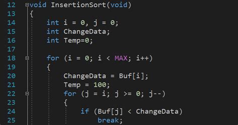 삽입 정렬 알고리즘insertion Sort Algorithm