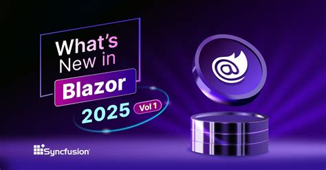 Syncfusion 🚀 Elevate Your Blazor Apps With The 2025 Volume 1 Release 🚀 Tired Of Rigid Ui