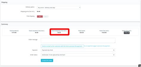 Create Order Shipping Is Tax Incl Instead Of Excl · Issue 17773
