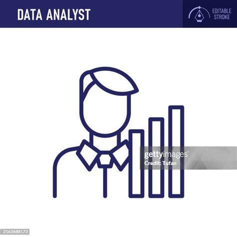 22 Data Analyst Icon High Res Illustrations Getty Images