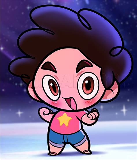 How To Draw Chibi Steven Universe Drawing Step By Step By Dawn Dragoart