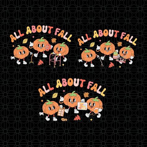 All About Fall Prevention Bundle Png Fall Nurse Png Nurse Png Thanksgiving Nurse Png Pumpkin