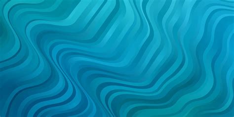 Light Blue Vector Layout With Wry Lines Illustration In Abstract Style With Gradient Curved