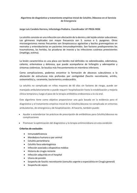 3algoritmo Emergencia Celulitis Absceso David Udocz