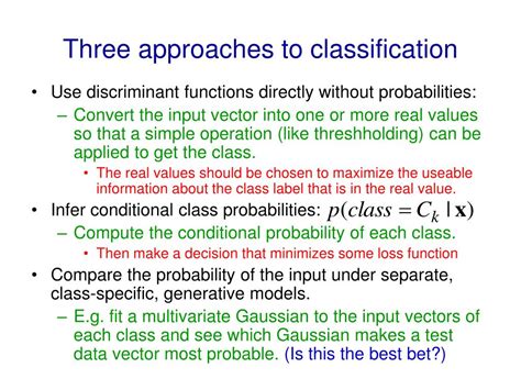 Ppt Csc2515 Fall 2007 Introduction To Machine Learning Lecture 3 Linear Classification