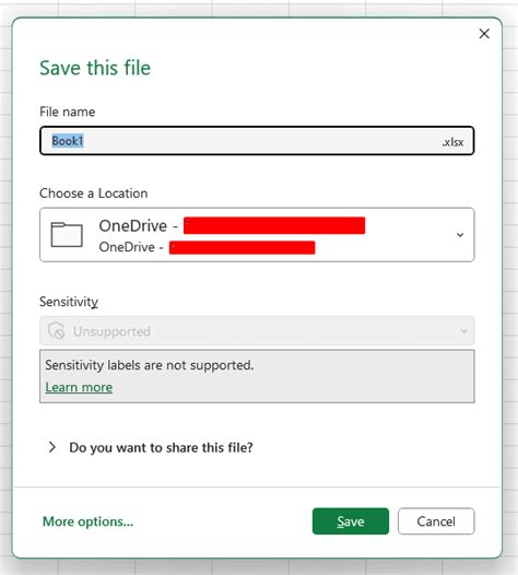 How To Save Excel File To OneDrive SharePoint Local Drive Updated