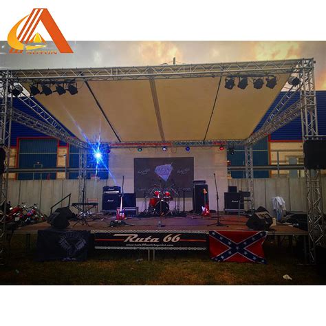 Engineering Structural Design Arched Truss Stage Platform Aluminum Truss And Truss Stage Price