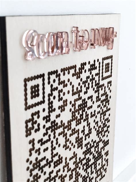 Venmo Code Sign QR Code Scan To Pay Sign Etsy