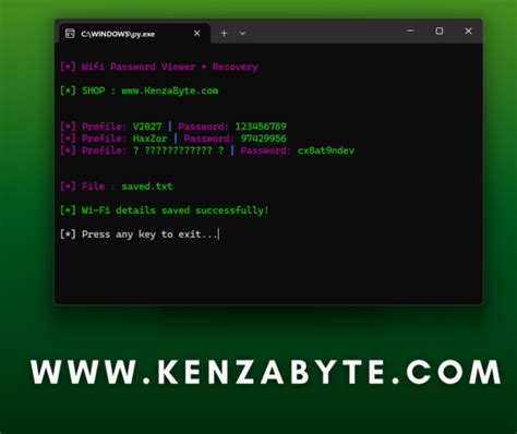 Wifi Password Viewer Recovery For Pc Kenza Byte