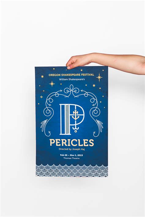 Pericles Shakespeare Poster On Behance