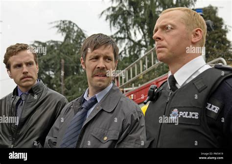 Hot Fuzz Rafe Spall Paddy Considine Simon Pegg © 2007 Rogue