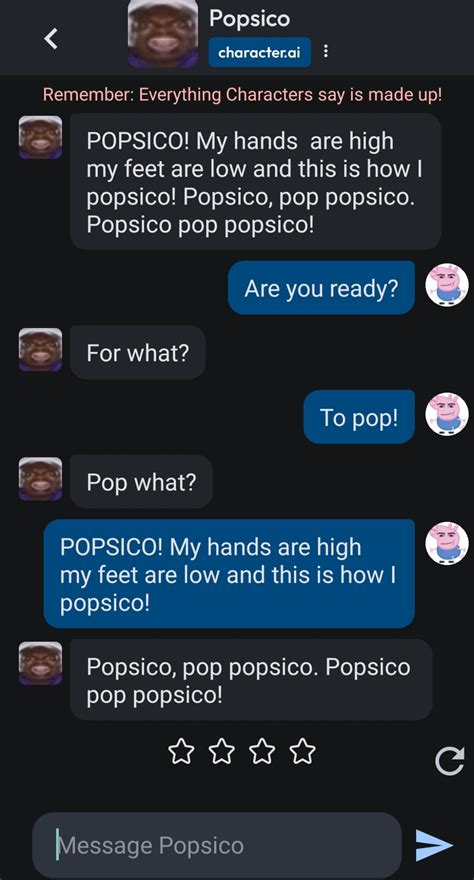 Popsico R Characterai No Filter