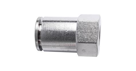 Metal Pu Fitting Straight 12mm 18and F