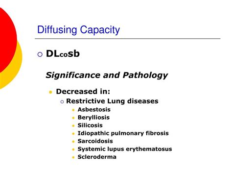 PPT Diffusing Capacity PowerPoint Presentation Free Download ID 257766